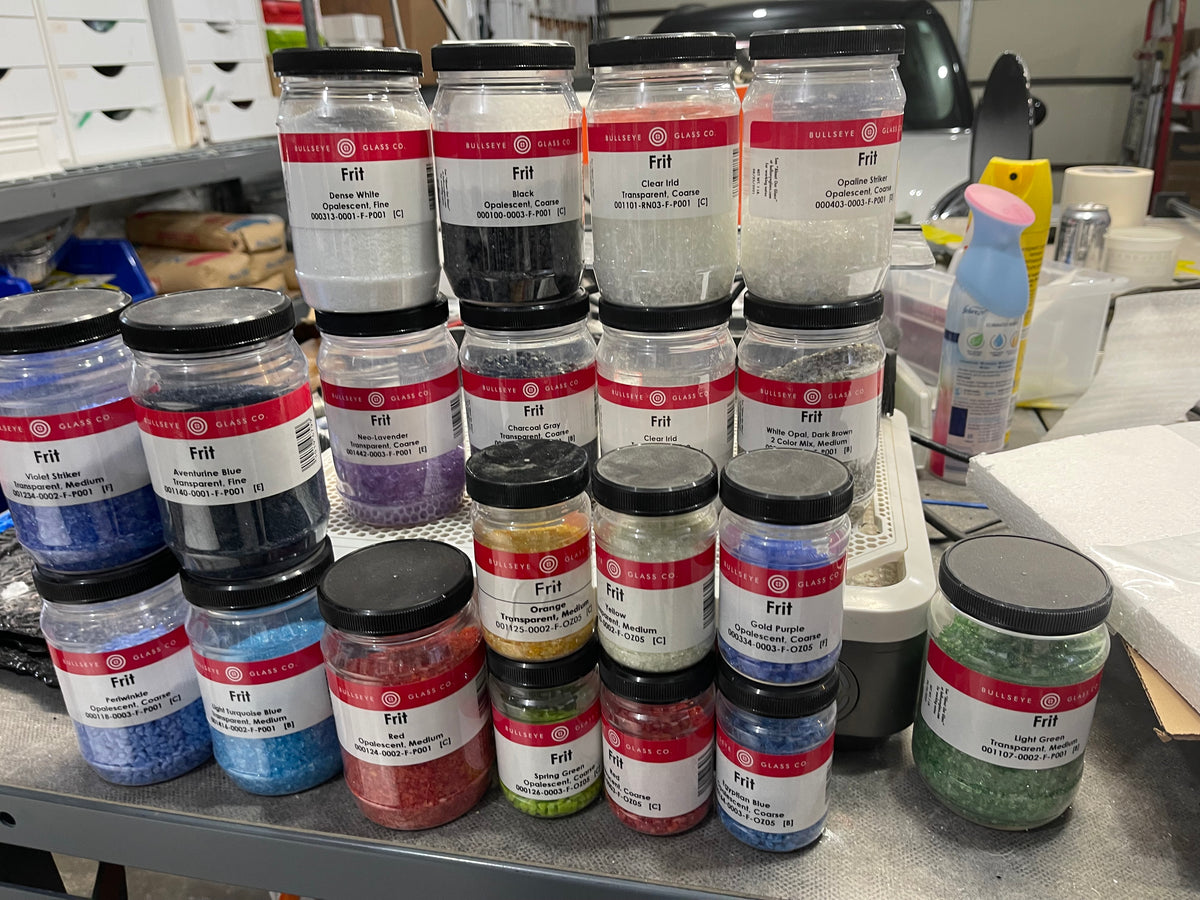 Frit 90 COE: Various colors sold by the ounce – River House Glass