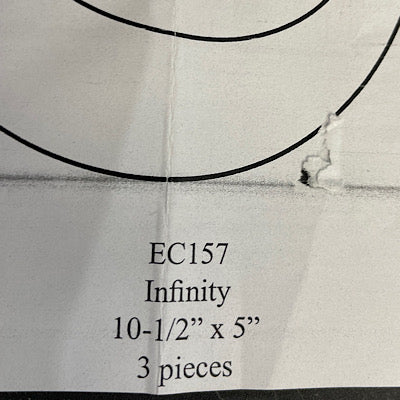 EC157 Infinity bevel cluster – River House Glass