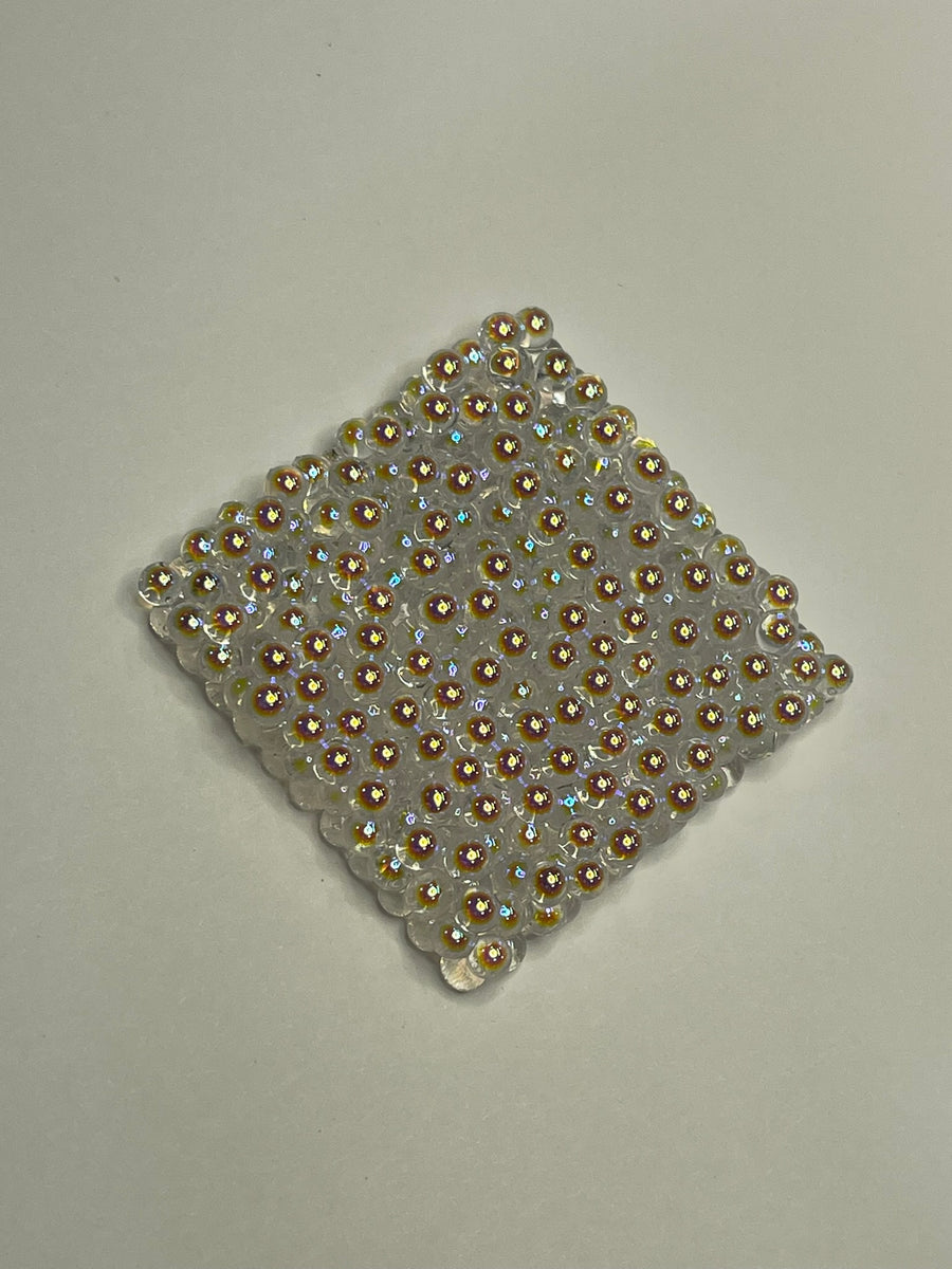 trichroic pearl square jewel – River House Glass