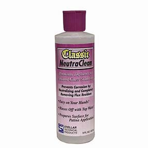 classic neutra clean, flux remover, 8 oz – River House Glass