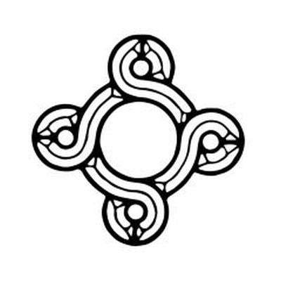 NF24 infinity circle bevel cluster – River House Glass